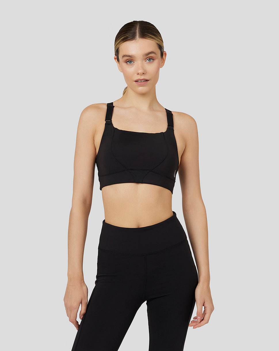 Women’s Light Supportive Performance Bra - Black – Castore