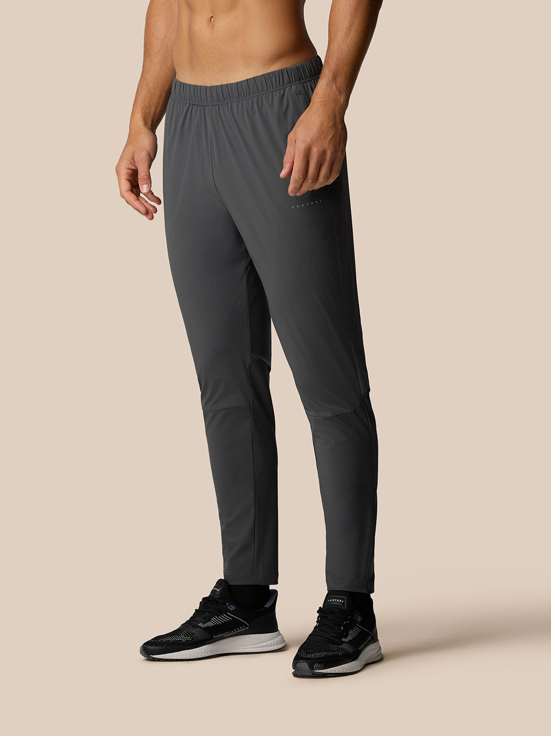 Zone Training LVS Hybrid Pant - Gunmetal/Black Reflective – Castore
