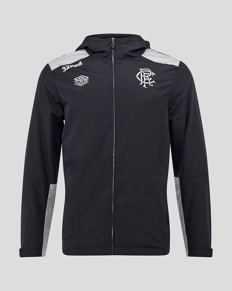 Rangers Men's 25/26 Coach Training Packable Hood Shower Jacket – Castore